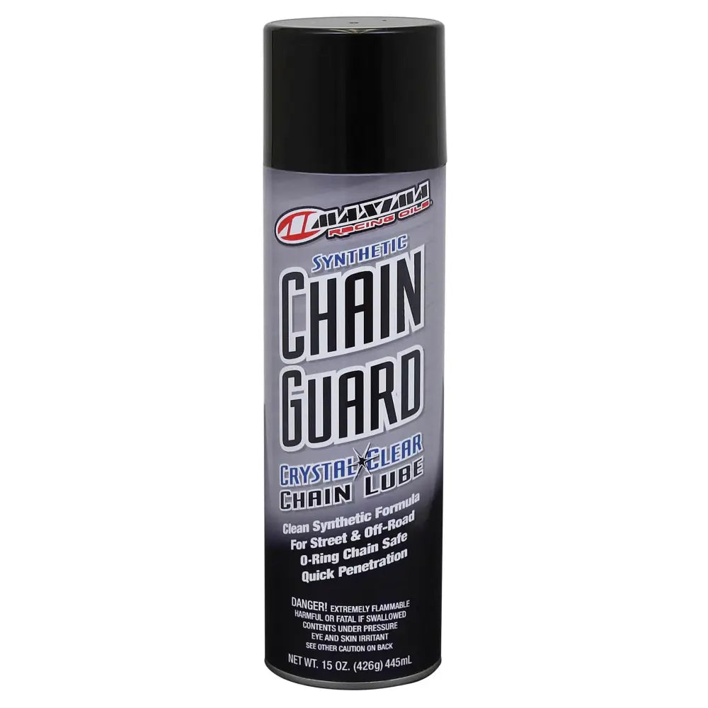 Lubricante de Cadenas Maxima 100% Sintético Crystal Clear Chain Guard | Moto-Rad® México 🇲🇽