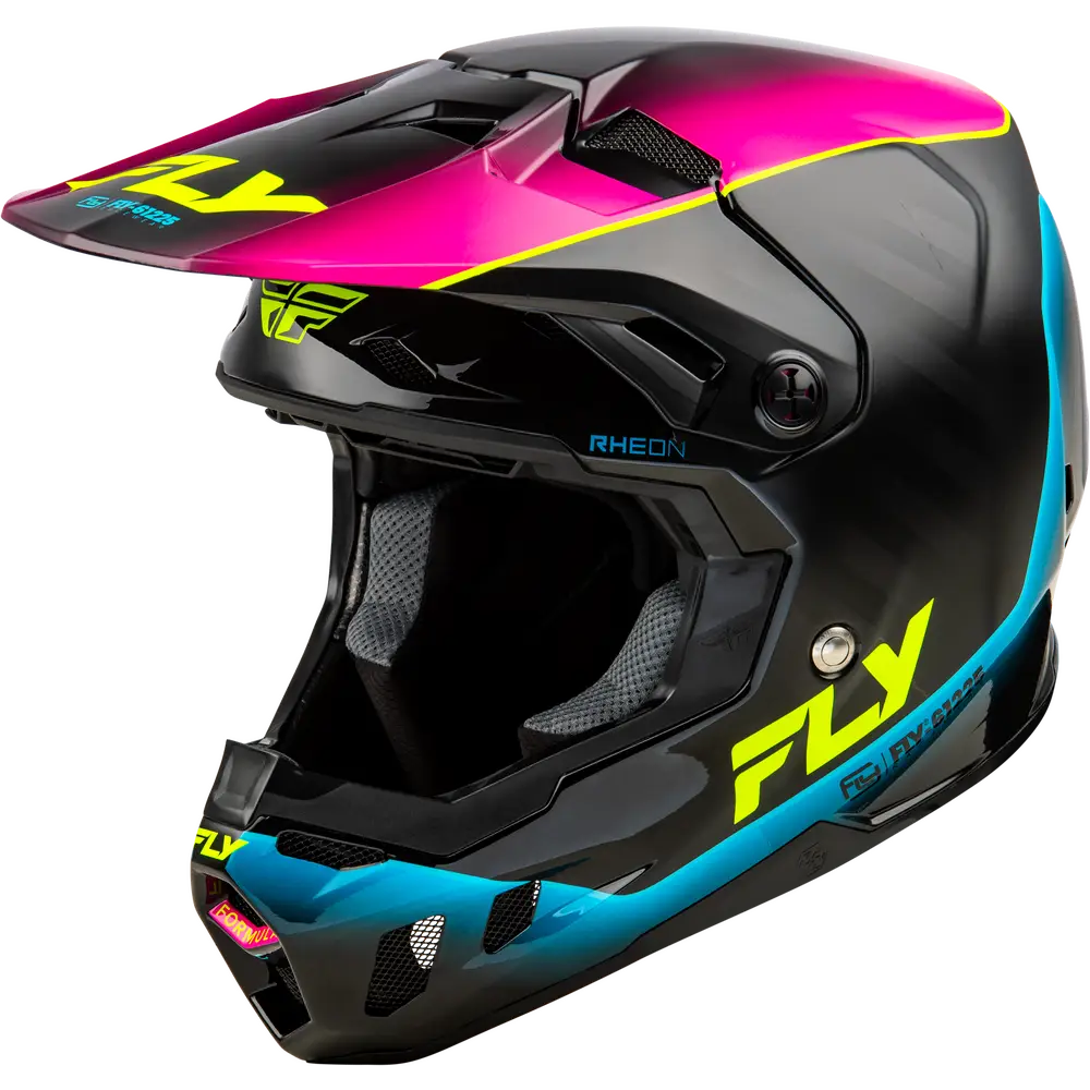 Casco Fly Racing Formula CC Underglow | Moto-Rad® México 🇲🇽