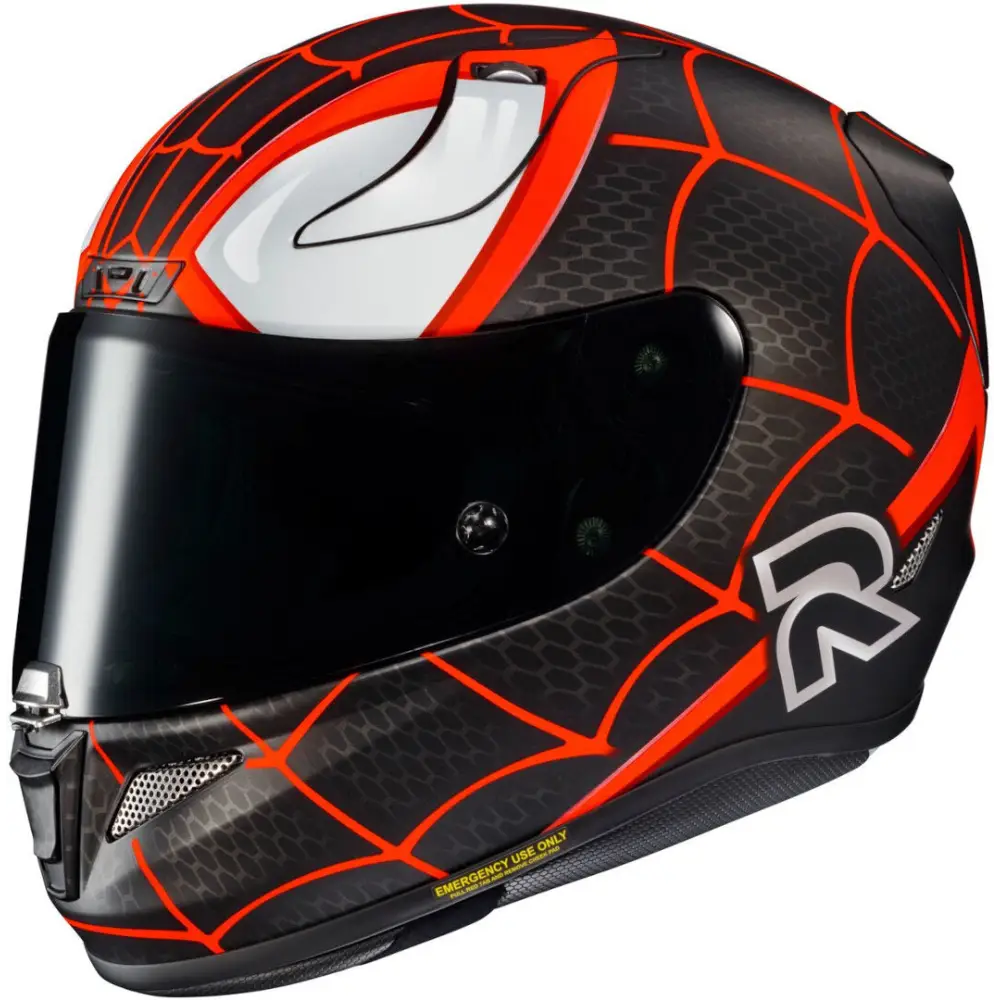 Casco HJC RPHA 11 Pro Miles Morales Marvel MC1SF | Moto-Rad México 🇲🇽
