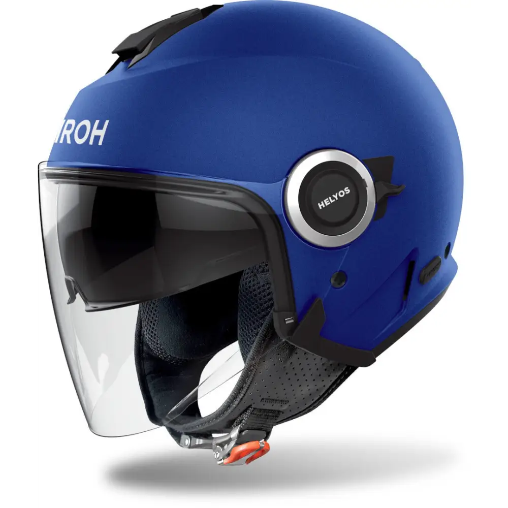 Casco Jet Airoh Helios Color 06, Blue Matt | Moto-Rad® México 🇲🇽