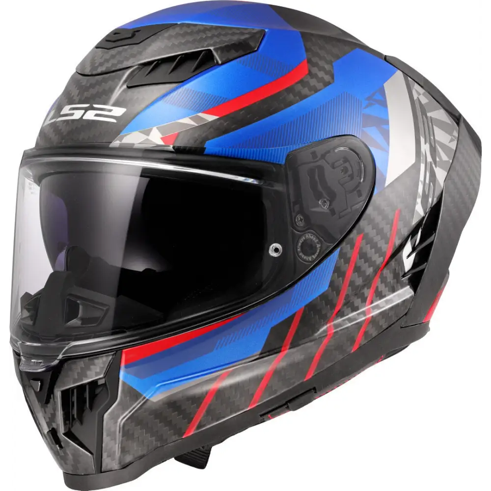 Casco LS2 FF807 Dragon Carbon Trax | Moto-Rad® México 🇲🇽