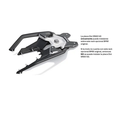 Placa de Fijación Givi SRA5143 de Top Case para BMW R1300GS/Adventure ...